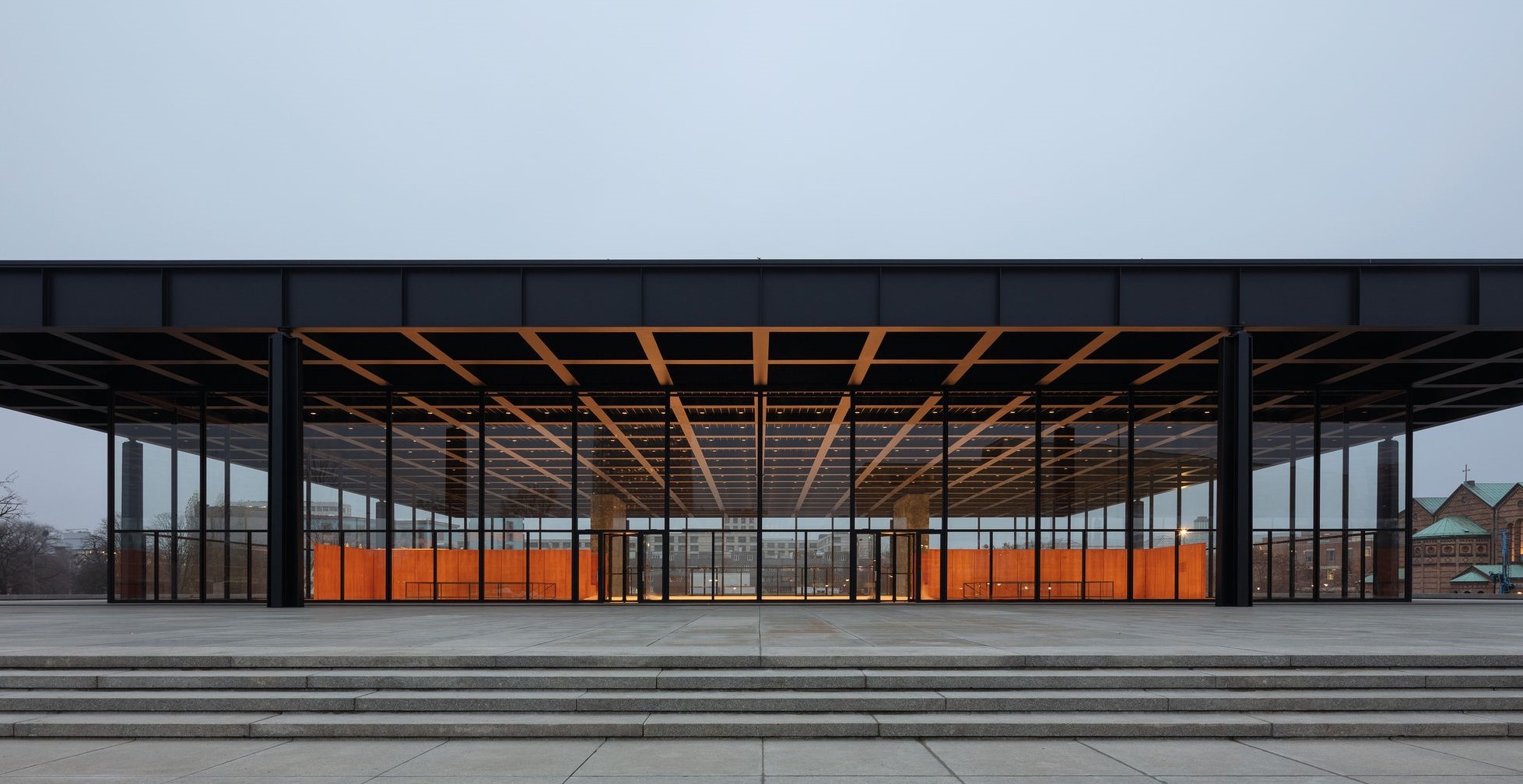 Alemania: Imágenes de la renovada Neue Nationalgalerie, Berlín - David ...